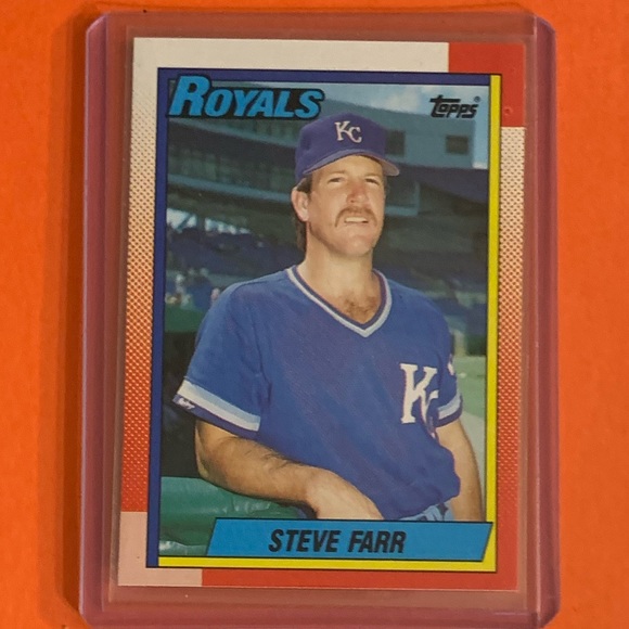 Topps | Toys | Steve Farr 49 199 Topps Baseball Trading Card | Poshmark